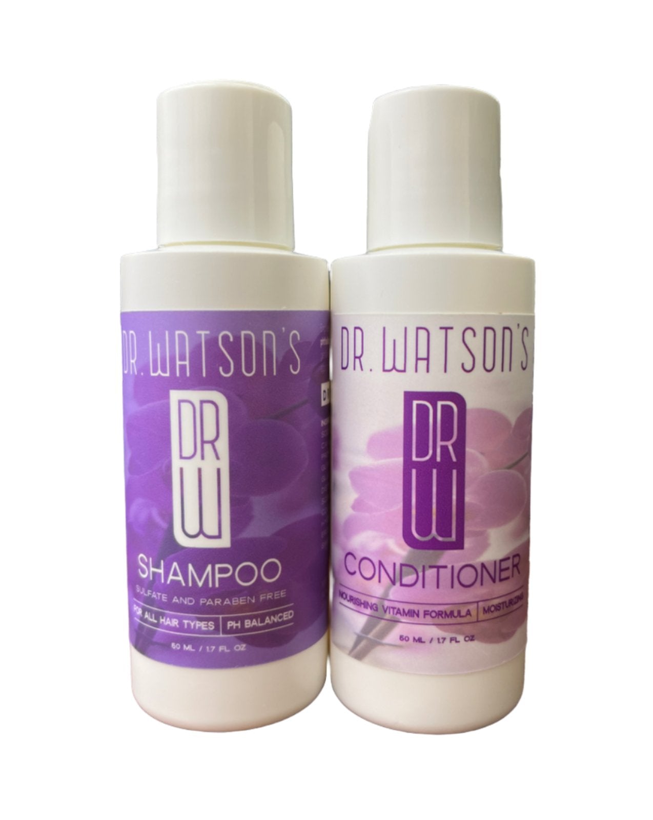 Dr. Watson's Hair Care | Shampoo & Conditioner Sample Pack | Sweet Pea ...